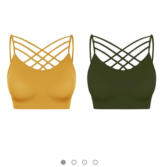 Intimates & Sleepwear | New Set Of Two Strappy Cut Out Bralettes Bra ...
